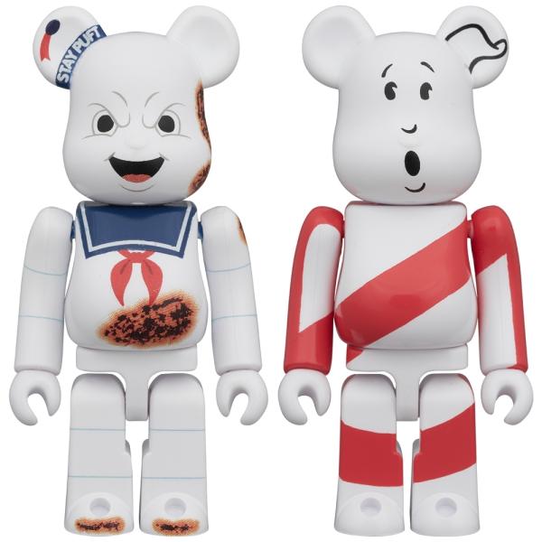 【発売日：2026年08月31日】BE@RBRICK 2PCS SET STAY PUFT MARSHMALLOW MAN “ANGRY FACE" &amp; NO GHOST、メディア：GOODS、発売日：2026/08、重量：200g...