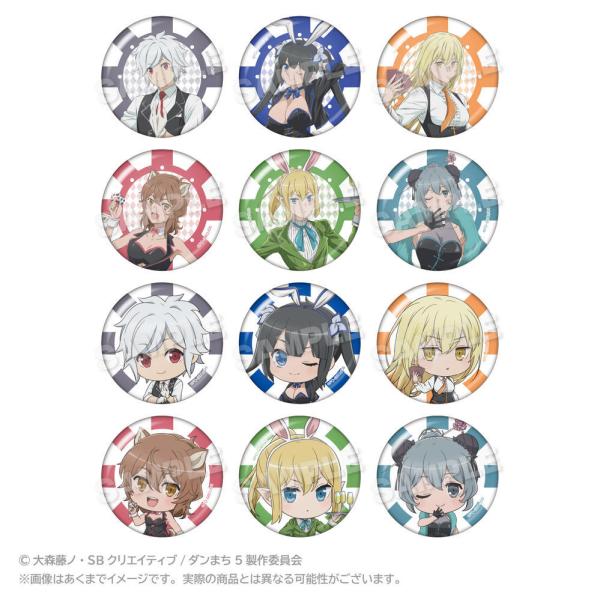 【発売日：2026年07月31日】ダンジョンに出会いを求めるのは間違っているだろうか トレーディング 缶バッジ BOX、メディア：GOODS、発売日：2026/07、重量：180g、商品コード：NEOGDS-1022483、JANコード/I...