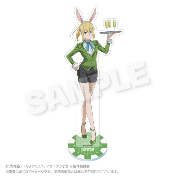 【発売日：2026年07月31日】ダンジョンに出会いを求めるのは間違っているだろうか アクリルスタンド リュー・リオン、メディア：GOODS、発売日：2026/07、重量：75g、商品コード：NEOGDS-1022490、JANコード/IS...