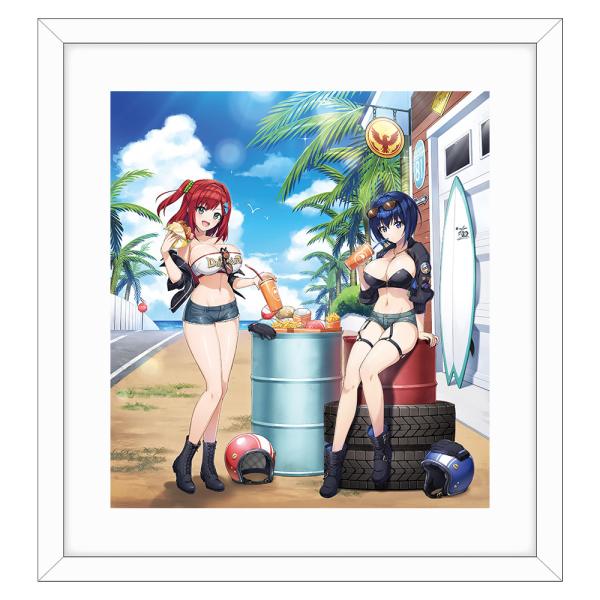 【発売日：2026年07月31日】ドルフィンウェーブ 描き下ろし 複製原画 (咲宮入華 &amp; 都条みちる / コーストライディング)、メディア：GOODS、発売日：2026/07、重量：1091g、商品コード：NEOGDS-10228...