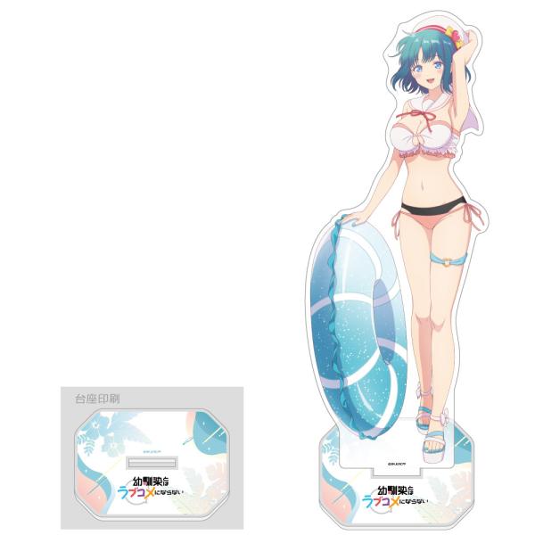 【発売日：2026年07月31日】幼馴染とはラブコメにならない 描き下ろし 特大アクリルスタンド (水萌汐 / マリンセーラー水着)、メディア：GOODS、発売日：2026/07、重量：280g、商品コード：NEOGDS-1022838、J...