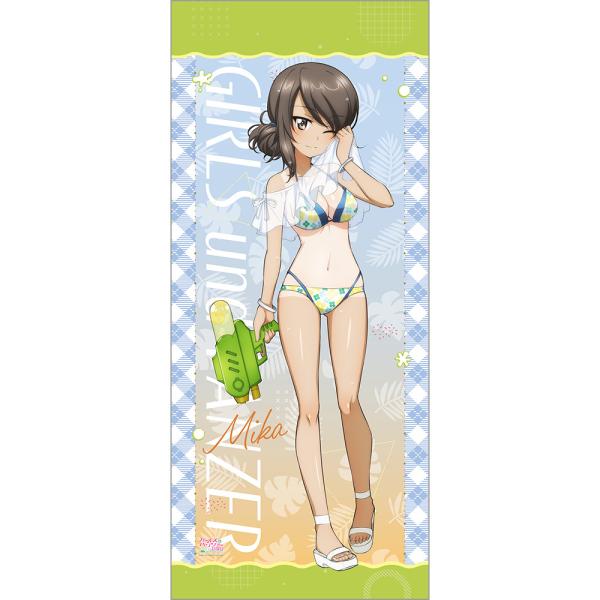 【発売日：2026年08月31日】ガールズ&amp;パンツァー 最終章 描き下ろし 特大タペストリー (ミカ / 水鉄砲 日焼け Ver.)、メディア：GOODS、発売日：2026/08、重量：350g、商品コード：NEOGDS-10287...