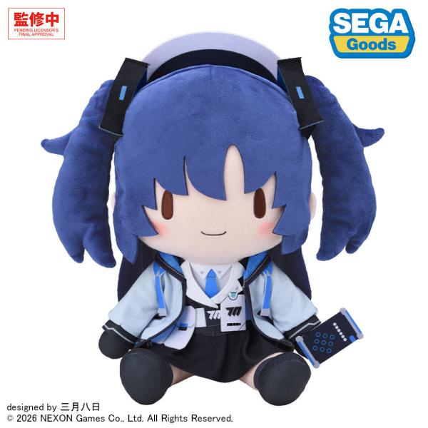 【発売日：2026年11月30日】ブルーアーカイブ ユウカ ふわぷち ぬいぐるみ (L)、メディア：GOODS、発売日：2026/11、重量：550g、商品コード：NEOGDS-1042148、JANコード/ISBNコード：45736285...