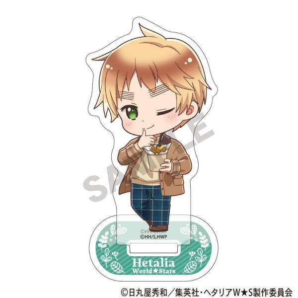 【発売日：2026年09月30日】ヘタリア World★Stars アクリルスタンド イギリス 食べ歩きグルメ ミニキャラ、メディア：GOODS、発売日：2026/09、重量：40g、商品コード：NEOGDS-1053433、JANコード/...