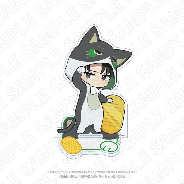 【発売日：2026年10月31日】進撃の巨人 〈招き猫〉 BIGアクリルスタンド (リヴァイ)、メディア：GOODS、発売日：2026/10、重量：50g、商品コード：NEOGDS-1081465、JANコード/ISBNコード：458083...