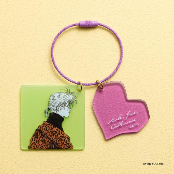 【発売日：2026年12月31日】BANANA FISH ダブルアクリルキーリング (3) アッシュ A (ハート)、メディア：GOODS、発売日：2026/12、重量：40g、商品コード：NEOGDS-1081508、JANコード/ISB...