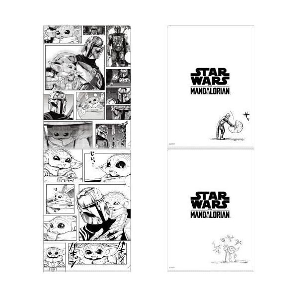 【発売日：2024年04月24日】STAR WARS マンダロリアン (Manga) クリアファイルセット、メディア：GOODS、発売日：2024/04、重量：50g、商品コード：NEOGDS-758610、JANコード/ISBNコード：4...