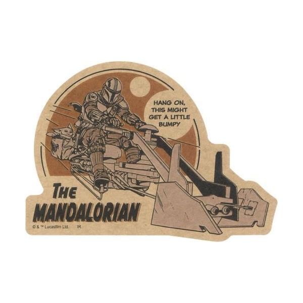 【発売日：2024年05月31日】スター・ウォーズ マンダロリアン クラフトステッカー A、メディア：GOODS、発売日：2024/05、重量：5g、商品コード：NEOGDS-766318、JANコード/ISBNコード：4589489786545