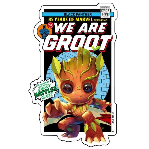 【発売日：2025年02月17日】WE ARE GROOT ダイカットステッカー A、メディア：GOODS、発売日：2025/02、重量：5g、商品コード：NEOGDS-861704、JANコード/ISBNコード：4589489790481