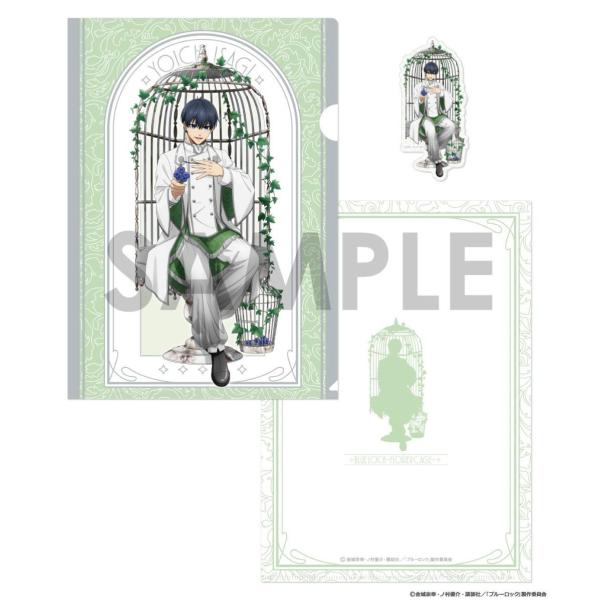 【発売日：2026年07月31日】ブルーロック クリアファイル &amp; ダイカットステッカー セット 〜Flower Cage〜 1. 潔世一、メディア：GOODS、発売日：2026/07、重量：30g、商品コード：NEOGDS-989...