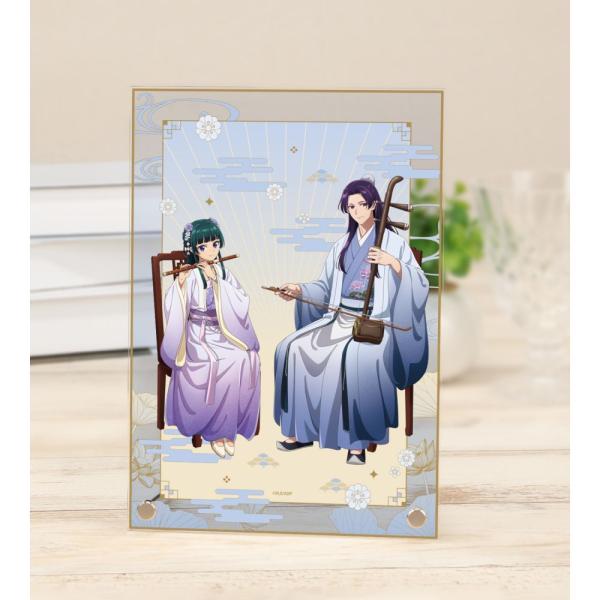 【発売日：2026年05月31日】TVアニメ 『薬屋のひとりごと』 描き下ろし 猫猫 &amp; 壬氏 演奏 Ver. A5 アクリルパネル、メディア：GOODS、発売日：2026/05、重量：150g、商品コード：NEOGDS-99170...