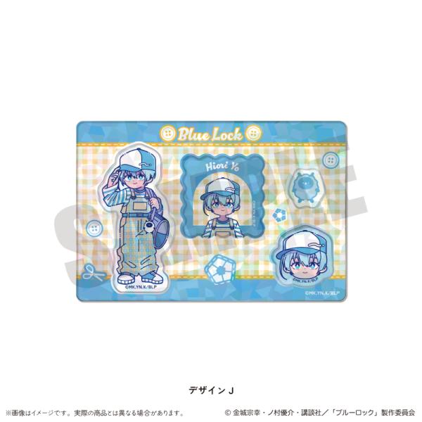 【発売日：2026年04月30日】TVアニメ 『ブルーロック』 ホログラムステッカーシート にゅ〜とろ 第3弾 J 氷織羊、メディア：GOODS、発売日：2026/04、重量：5g、商品コード：NEOGDS-996205、JANコード/IS...