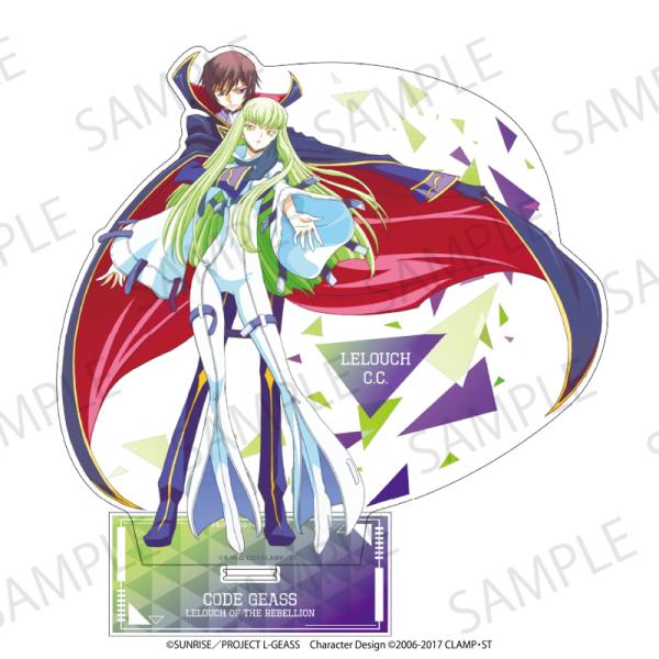 【発売日：2026年05月31日】コードギアス 反逆のルルーシュ アクリルスタンド A、メディア：GOODS、発売日：2026/05、重量：90g、商品コード：NEOGDS-999487、JANコード/ISBNコード：4573663697222