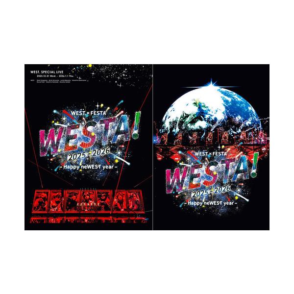 【発売日：2026年07月15日】WEST./WEST. SPECIAL LIVE 『WESTA!』 2025-2026 [DVD 初回盤+通常盤] [2形態一括購入セット]、メディア：DVD、発売日：2026/07/15、重量：460g、...