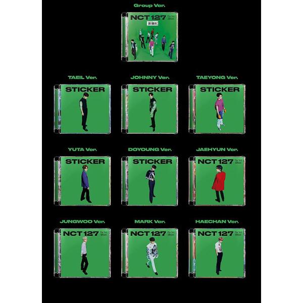 【発売日：2021年10月02日】NCT 127/VOL.3 ステッカー (Jewel Case Ver.) [輸入盤]、メディア：CDA、発売日：2021/10/02、重量：220g、商品コード：NEOIMP-18472、JANコード/I...