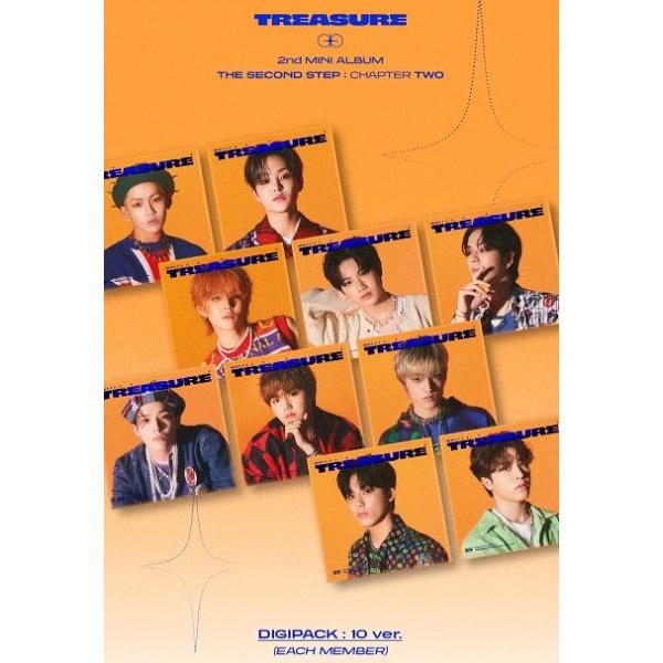 【発売日：2022年10月15日】TREASURE/セカンド・ステップ・チャプター・トゥー (2nd Mini Album) (Digipack Ver) [輸入盤]、メディア：CDA、発売日：2022/10/15、重量：270g、商品コー...