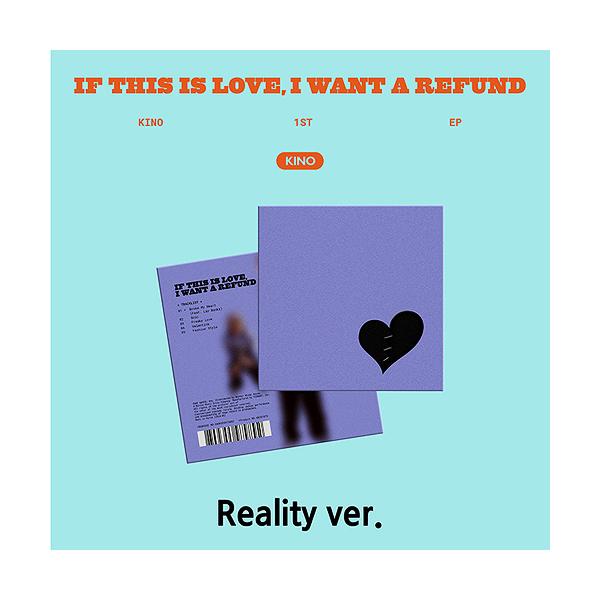 【発売日：2024年05月11日】キノ (PENTAGON)/If this is love  I want a refund (Reality ver.) [限定盤] [輸入盤]、メディア：CDA、発売日：2024/05/11、重量：28...