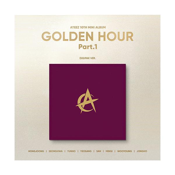 【発売日：2024年06月08日】ATEEZ/ゴールデン・アワー: パート 1 (10th Mini Album) (Digipak VER.)  [輸入盤]、メディア：CDA、発売日：2024/06/08、重量：240g、商品コード：NE...
