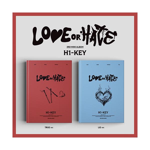 【発売日：2024年06月29日】H1-KEY/ラヴ・オア・ヘイト (3rd Mini Album) [輸入盤]、メディア：CDA、発売日：2024/06/29、重量：300g、商品コード：NEOIMP-21645、JANコード/ISBNコ...