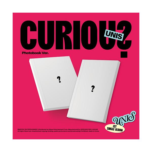 【発売日：2024年08月14日】UNIS/キュリオス (1st Single Album) (Photobook Ver.) [輸入盤]、メディア：CDA、発売日：2024/08/14、重量：290g、商品コード：NEOIMP-21800...