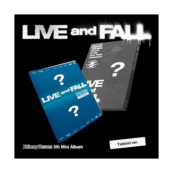 【発売日：2024年10月23日】Xdinary Heroes/ライブ・アンド・フォール (5th Mini Album) (Tabloid Ver.) [輸入盤]、メディア：CDA、発売日：2024/10/23、重量：180g、商品コード...