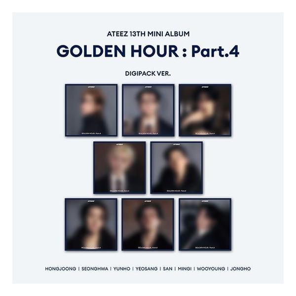 【発売日：2026年02月14日】ATEEZ/ゴールデン・アワー: パート4 (DIGIPACK VER.) [輸入盤]、メディア：CDA、発売日：2026/02/14、重量：200g、商品コード：NEOIMP-24233、JANコード/I...
