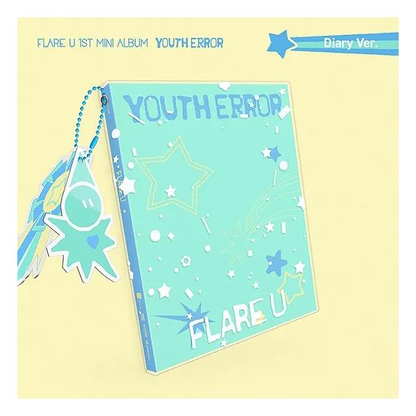 【発売日：2026年05月23日】FLARE U/YOUTH ERROR (1st Mini Album) (Diary Ver.) [輸入盤]、メディア：CDA、発売日：2026/05/23、重量：350g、商品コード：NEOIMP-24...