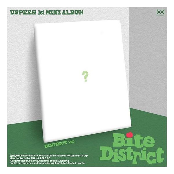 【発売日：2026年06月27日】USPEER/BITE DISTRICT (1st Mini Album) [輸入盤]、メディア：CDA、発売日：2026/06/27、重量：130g、商品コード：NEOIMP-24898、JANコード/I...