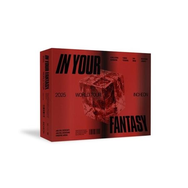 【発売日：2026年09月05日】ATEEZ/ATEEZ 2025 WORLD TOUR [IN YOUR FANTASY] IN INCHEON DVD [限定盤] [輸入盤]、メディア：DVD、発売日：2026/09/05、重量：450...