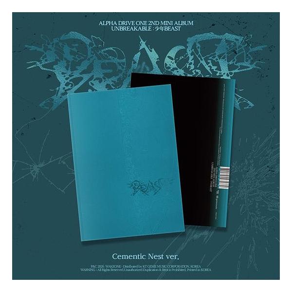 【発売日：2026年09月02日】ALPHA DRIVE ONE/UNBREAKABLE : 少年BEAST Cementic Nest ver. [輸入盤]、メディア：CDA、発売日：2026/09/02、重量：360g、商品コード：NE...