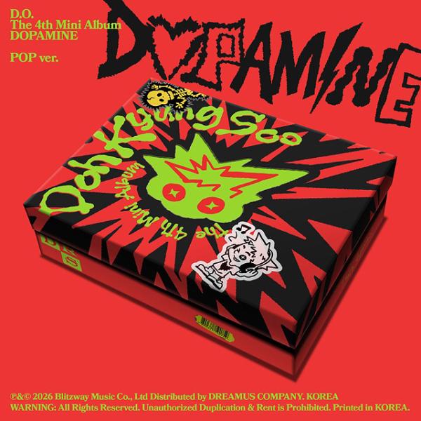 【発売日：2026年09月16日】D.O/DOPAMINE (4th Mini Album) (POP ver.) [輸入盤]、メディア：CDA、発売日：2026/09/16、重量：300g、商品コード：NEOIMP-25435、JANコー...