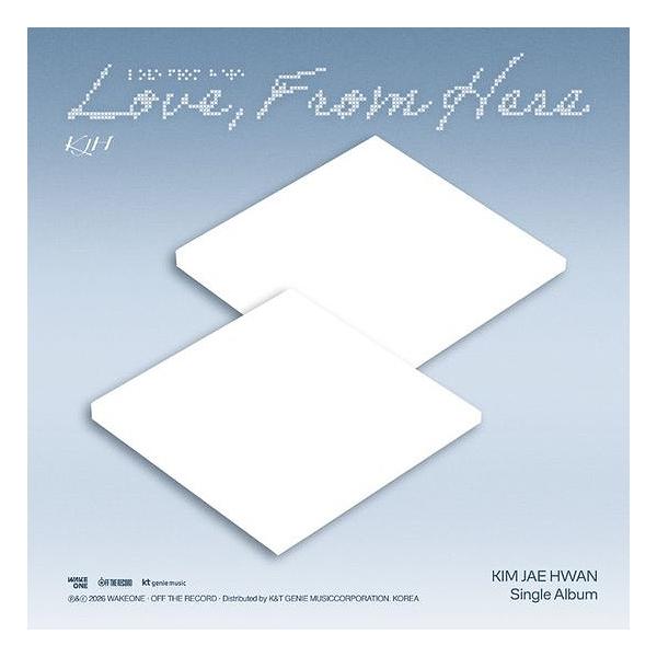 【発売日：2026年10月17日】キム・ジェファン/Love  From Here (Single Album) [輸入盤]、メディア：CDA、発売日：2026/10/17、重量：160g、商品コード：NEOIMP-25564、JANコード...