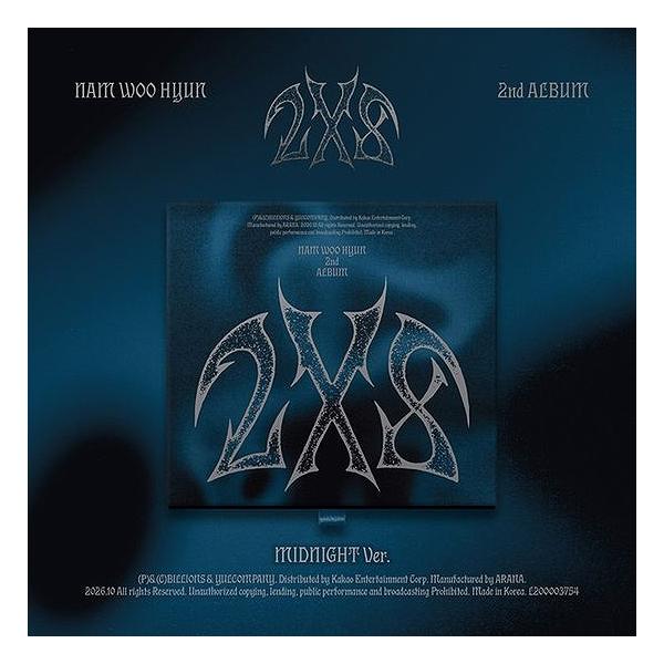 【発売日：2026年10月24日】ナム・ウヒョン/2X8 (2nd Album) [輸入盤]、メディア：CDA、発売日：2026/10/24、重量：450g、商品コード：NEOIMP-25655、JANコード/ISBNコード：8804775...