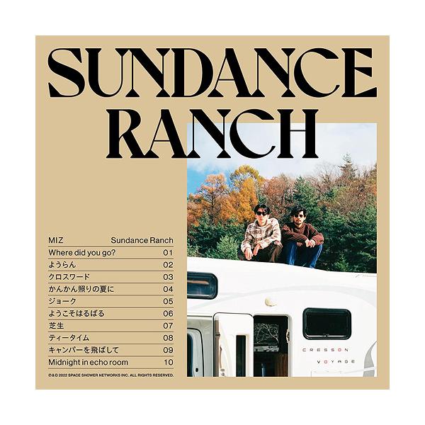【発売日：2022年03月09日】MIZ/Sundance Ranch、メディア：CDA、発売日：2022/03/09、商品コード：PECF-3267、JANコード/ISBNコード：4544163469084