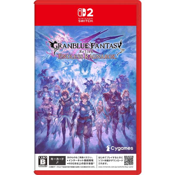 【発売日：2026年07月09日】ゲーム/GRANBLUE FANTASY: Relink - Endless Ragnarok、メディア：NSW2、発売日：2026/07/09、商品コード：POT-P-AAGZA、JANコード/ISBNコ...