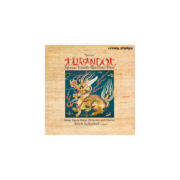 【発売日：2026年04月22日】エーリヒ・ラインスドルフ (指揮)/ローマ歌劇場管弦楽団・合唱団、ビルギット・ニルソン (ソプラノ)/プッチーニ: 歌劇「トゥーランドット」(全曲)、メディア：SACD、発売日：2026/04/22、商品コ...