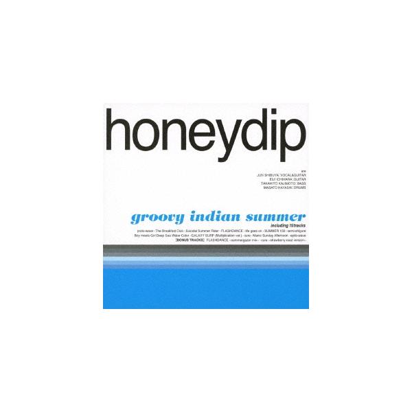【発売日：2025年02月26日】honeydip/groovy indian summer -Remastered-、メディア：CDA、発売日：2025/02/26、重量：80g、商品コード：SRH-7、JANコード/ISBNコード：45...