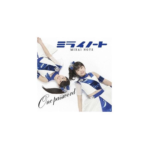 【発売日：2018年05月25日】ミライノート/One password、メディア：CDA、発売日：2018/05/25、商品コード：TEAMAJ-2、JANコード/ISBNコード：4580386340540