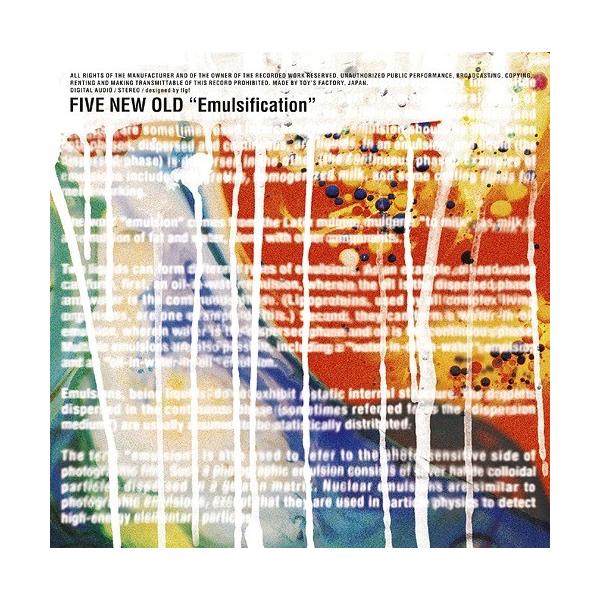 【発売日：2019年09月11日】FIVE NEW OLD/Emulsification [DVD付初回限定盤]、メディア：CDA、発売日：2019/09/11、商品コード：TFCC-86690、JANコード/ISBNコード：4988061...