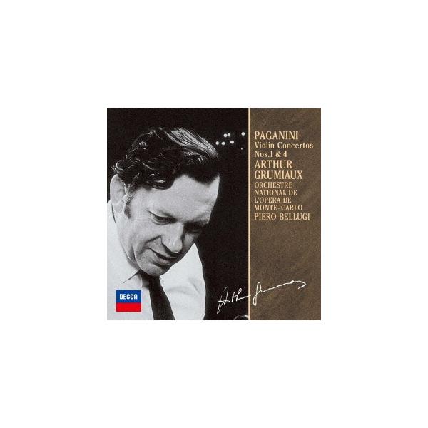 【発売日：2025年09月03日】アルテュール・グリュミオー (ヴァイオリン)/パガニーニ: ヴァイオリン協奏曲第1番・第4番 [初回生産限定盤]、メディア：CDA、発売日：2025/09/03、商品コード：UCCD-9833、JANコード...