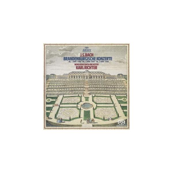 【発売日：2026年02月25日】カール・リヒター (指揮)/J.S.バッハ: ブランデンブルク協奏曲第1番〜第3番 BWV 1046-1048 [SHM-SACD] [初回生産限定盤]、メディア：SACD、発売日：2026/02/25、重...