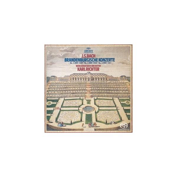【発売日：2026年02月25日】カール・リヒター (指揮)/J.S.バッハ: ブランデンブルク協奏曲第4番〜第6番 BWV 1049-1051 [SHM-SACD] [初回生産限定盤]、メディア：SACD、発売日：2026/02/25、商...