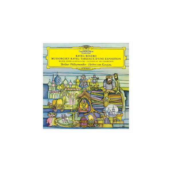 【発売日：2026年01月21日】ヘルベルト・フォン・カラヤン (指揮)/ムソルグスキー: 組曲「展覧会の絵」/ラヴェル: ボレロ [SHM-SACD] [初回生産限定盤]、メディア：SACD、発売日：2026/01/21、重量：100g、...