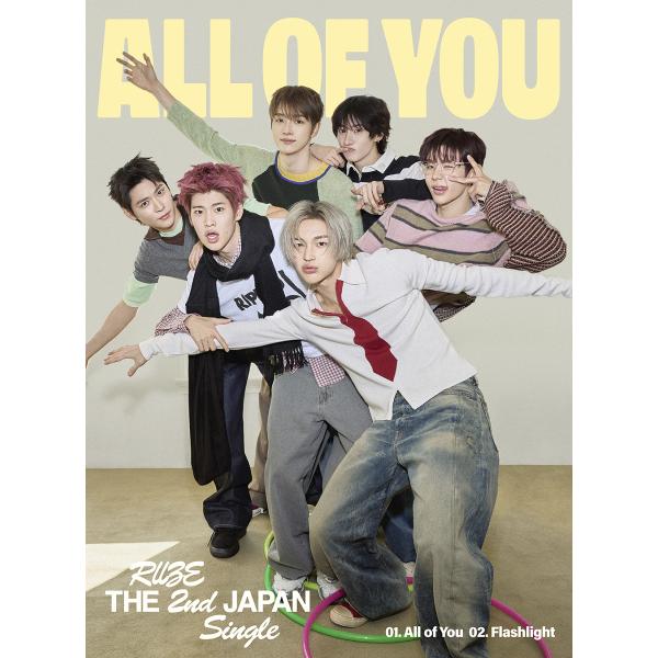 【発売日：2026年02月18日】RIIZE/All of You [初回限定盤 B]、メディア：CDA、発売日：2026/02/18、重量：200g、商品コード：UPCH-89622、JANコード/ISBNコード：4988031839850