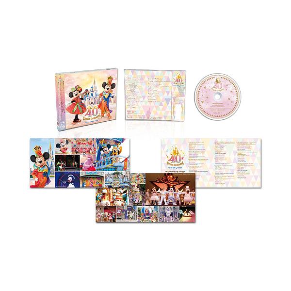 【発売日：2023年04月26日】ディズニー/東京ディズニーリゾート(R)40周年 "ドリームゴーラウンド"ミュージック・アルバム [通常盤]、メディア：CDA、発売日：2023/04/26、重量：220g、商品コード：UWCD-6050、...