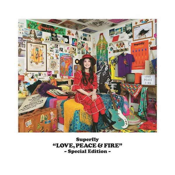 【発売日：2017年12月20日】Superfly/LOVE  PEACE &amp; FIRE -Special Edition-、メディア：CDA、発売日：2017/12/20、商品コード：WPCL-12828、JANコード/ISBNコ...