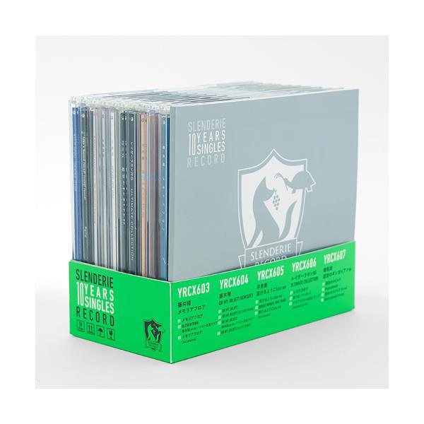【発売日：2024年08月07日】オムニバス/SLENDERIE RECORD 10YEARS 10SINGLES [初回生産限定盤]、メディア：CDA、発売日：2024/08/07、重量：767g、商品コード：YRCX-603、JANコー...