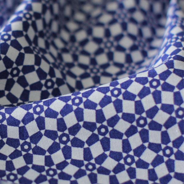 ( コットン ) ブルー モスク(Blue Mosque)  コットン  【 商用利用可 】メール便（ゆうパケット）なら270cm(6個)まで可能 +販売サイズ：110cm × 45cm+素材：コットン100％+厚み：20sの厚み2万枚を超...