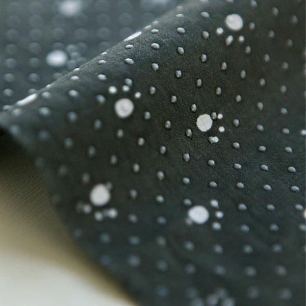 【お取り寄せ】( 特殊生地 ) パピの足跡 滑り止め 生地 │【 商用利用可 】※メール便（ゆうパケット）なら6個迄、7個からは宅配便+販売サイズ：110cm×45cm「裏だってお洒落にしたい♪｝ポリエステル製の可愛い模様のすべり止め用生地...