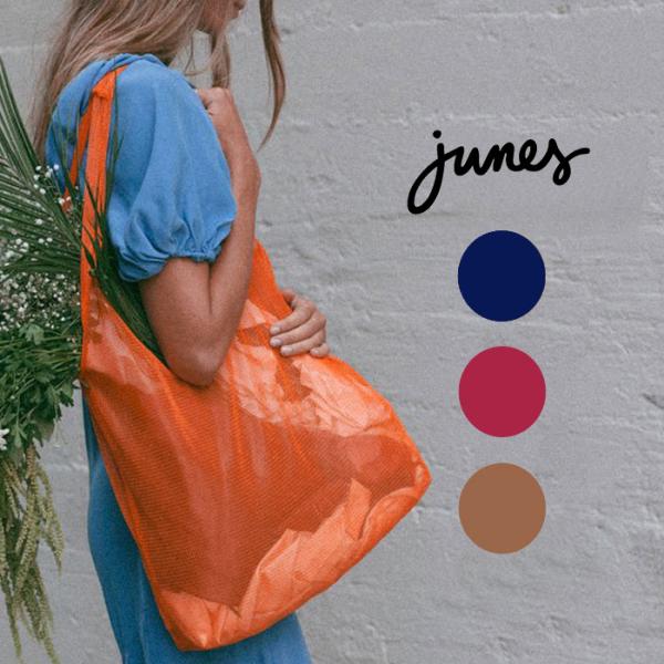 【検索ワード】ジュネス エコバッグ トートバッグ junes EVERYDAY ORIGINAL IN MESH Tanger Navy Brown Pink Orange エコバック エブリデイ オリジナル メッシュ バッグ ジューンズ ...